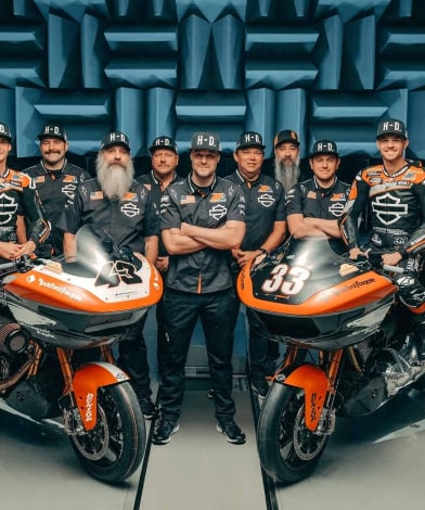 Rockford Fosgate/ Harley Davidson Factory Race Team - Patrick Industries